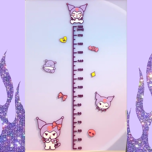 Sanrio | Wall Decor | Sanrio Kuromi Height Measuring Chart | Poshmark
